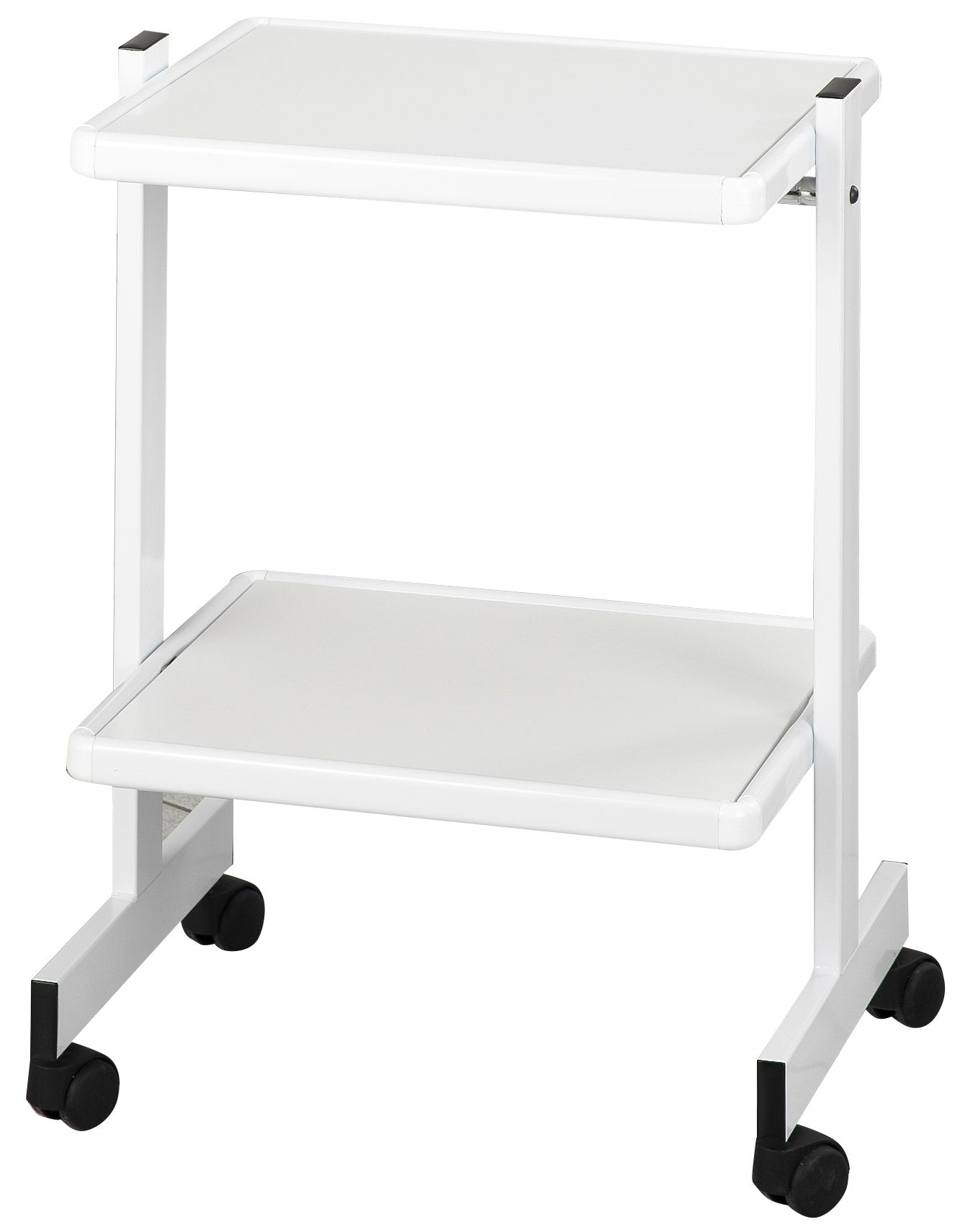 Carrello Porta strumenti 2 Ripiani in Acciaio Nasti Bianco – acquista su Giordano Shop