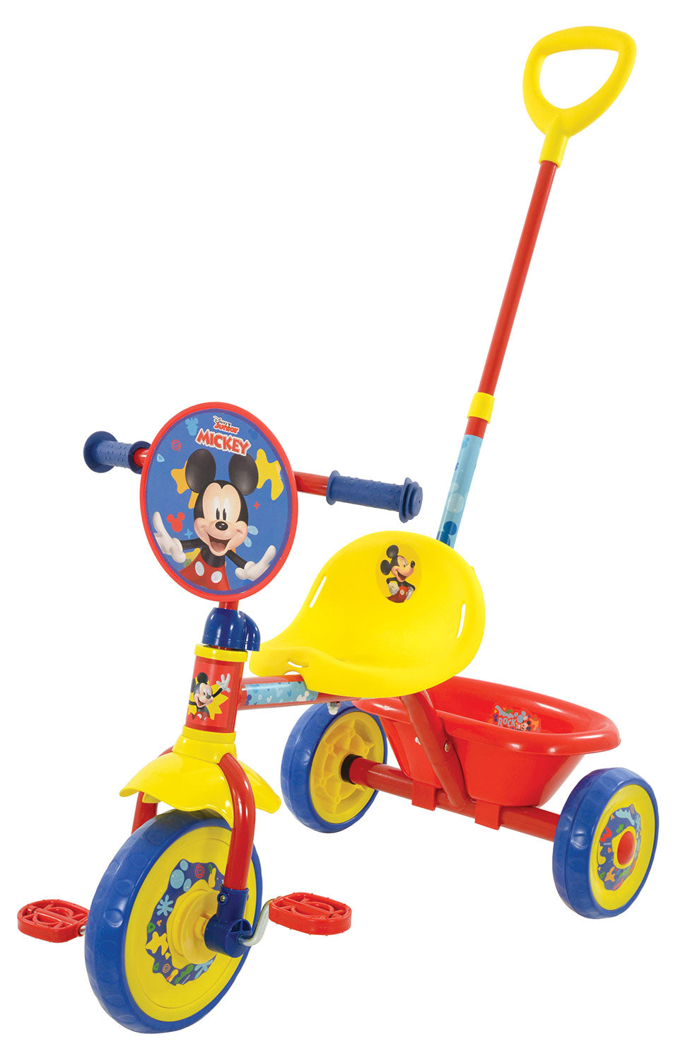 Triciclo a Pedali Primi Passi per Bambini con Maniglione Genitoriale ...