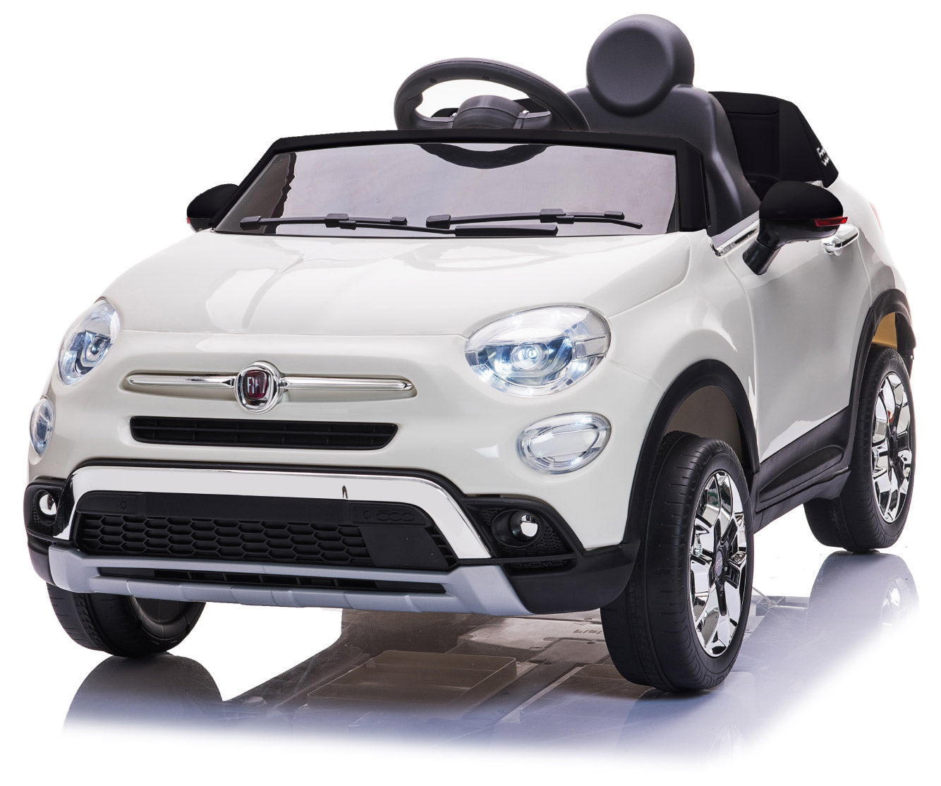 Macchina Elettrica per Bambini 12V con Licenza Fiat 500X Anniversary ...