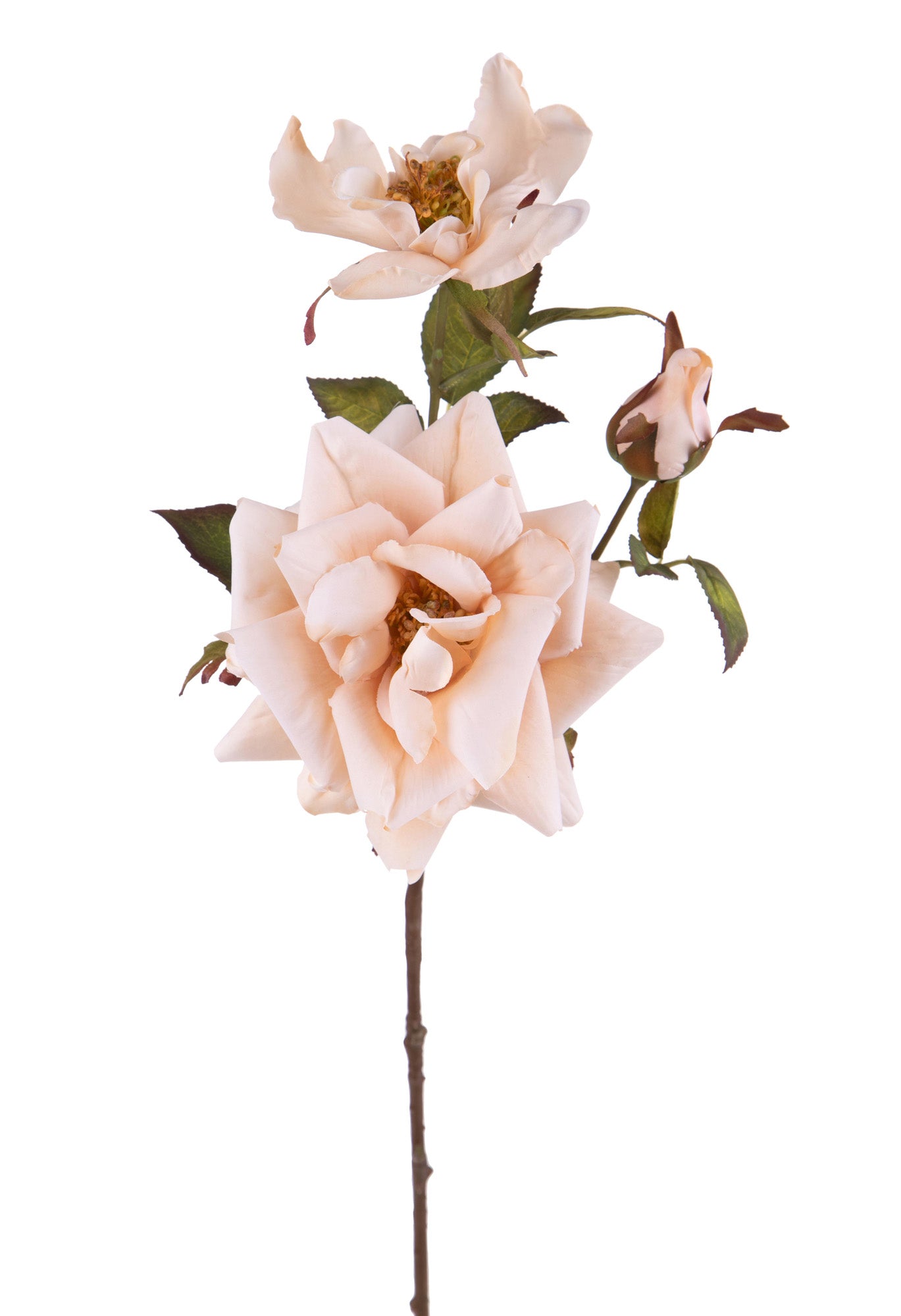Set 3 Rose Artificiali Aperta per 3 75 cm – acquista su Giordano Shop