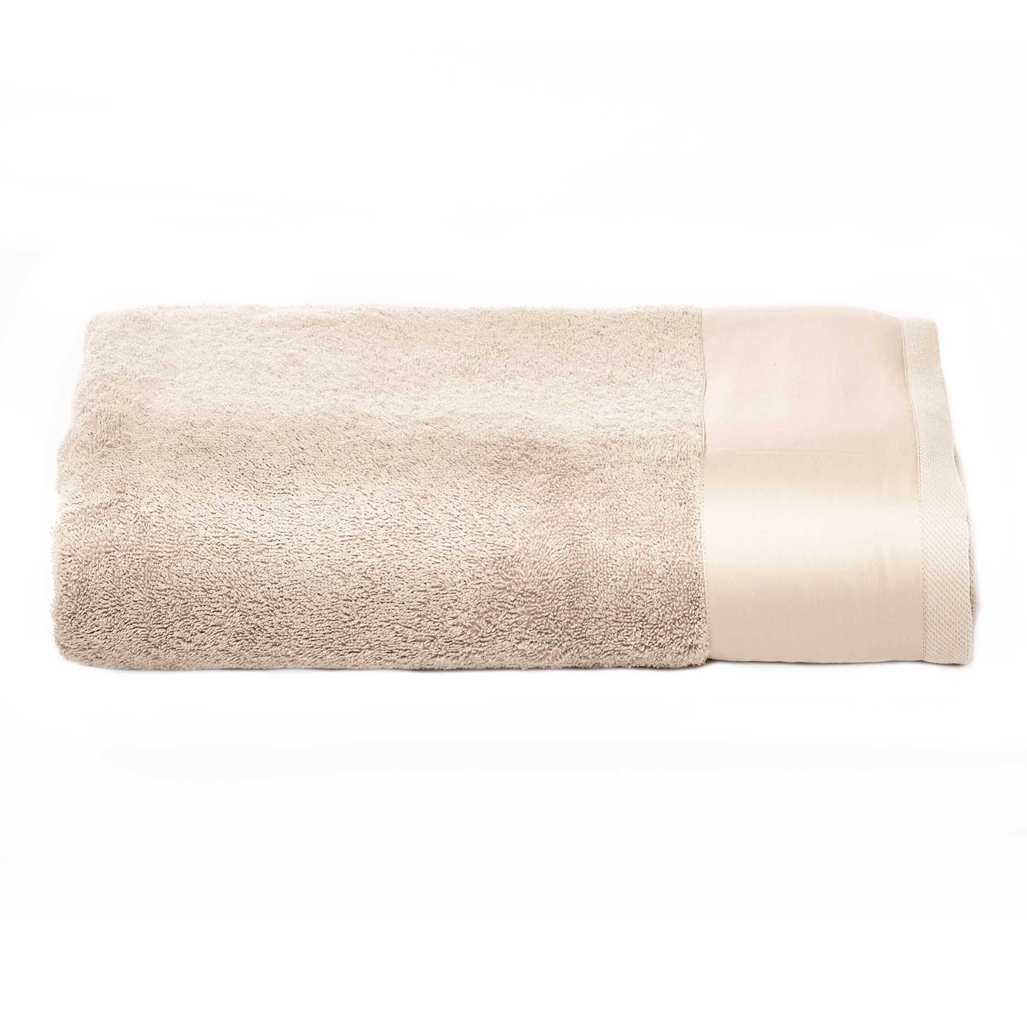 Telo Spugna Asciugamano 60x110 cm con Balza in Raso Garrini Hope Corda ...