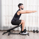 Panca Fitness per Squat 3 in 1 Altezza Regolabile Panca Inclinabile ...