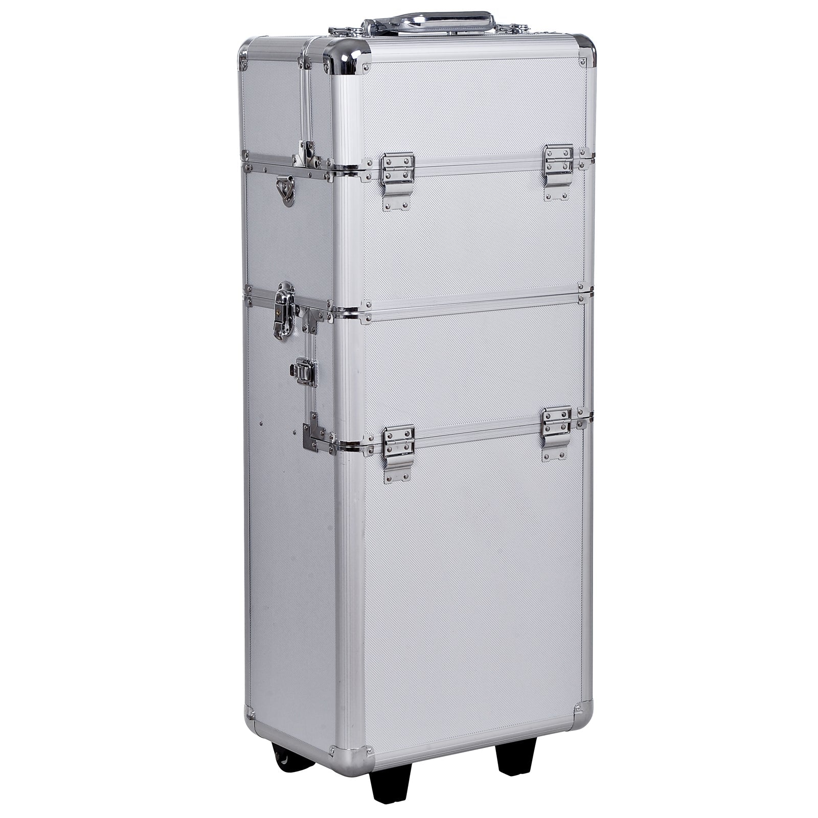 Trolley per Estetista Make Up Trucchi in Alluminio 35,5x23x63,5 cm Glam ...