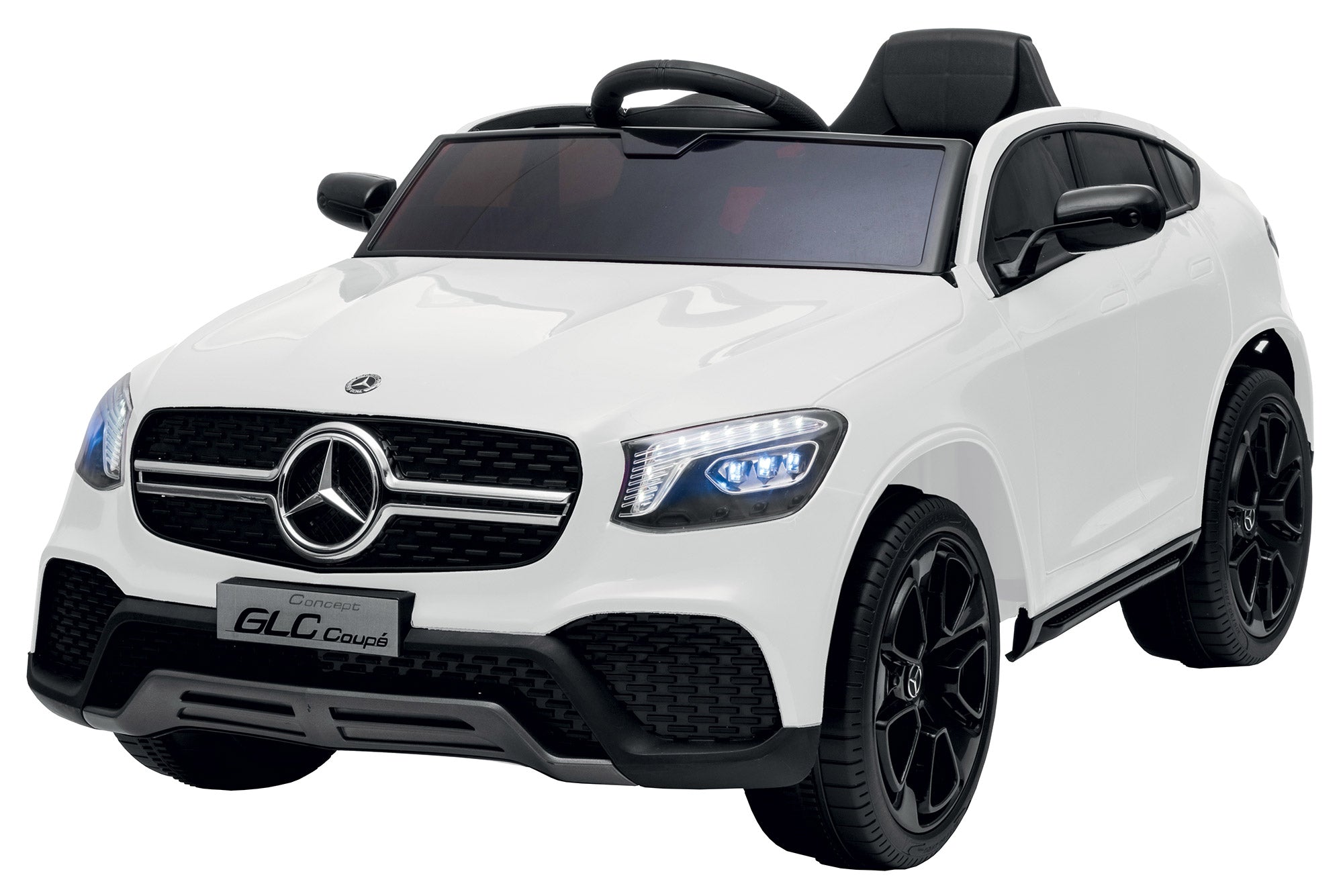 Macchina Elettrica per Bambini 12V con Licenza Mercedes GLC Coupè ...